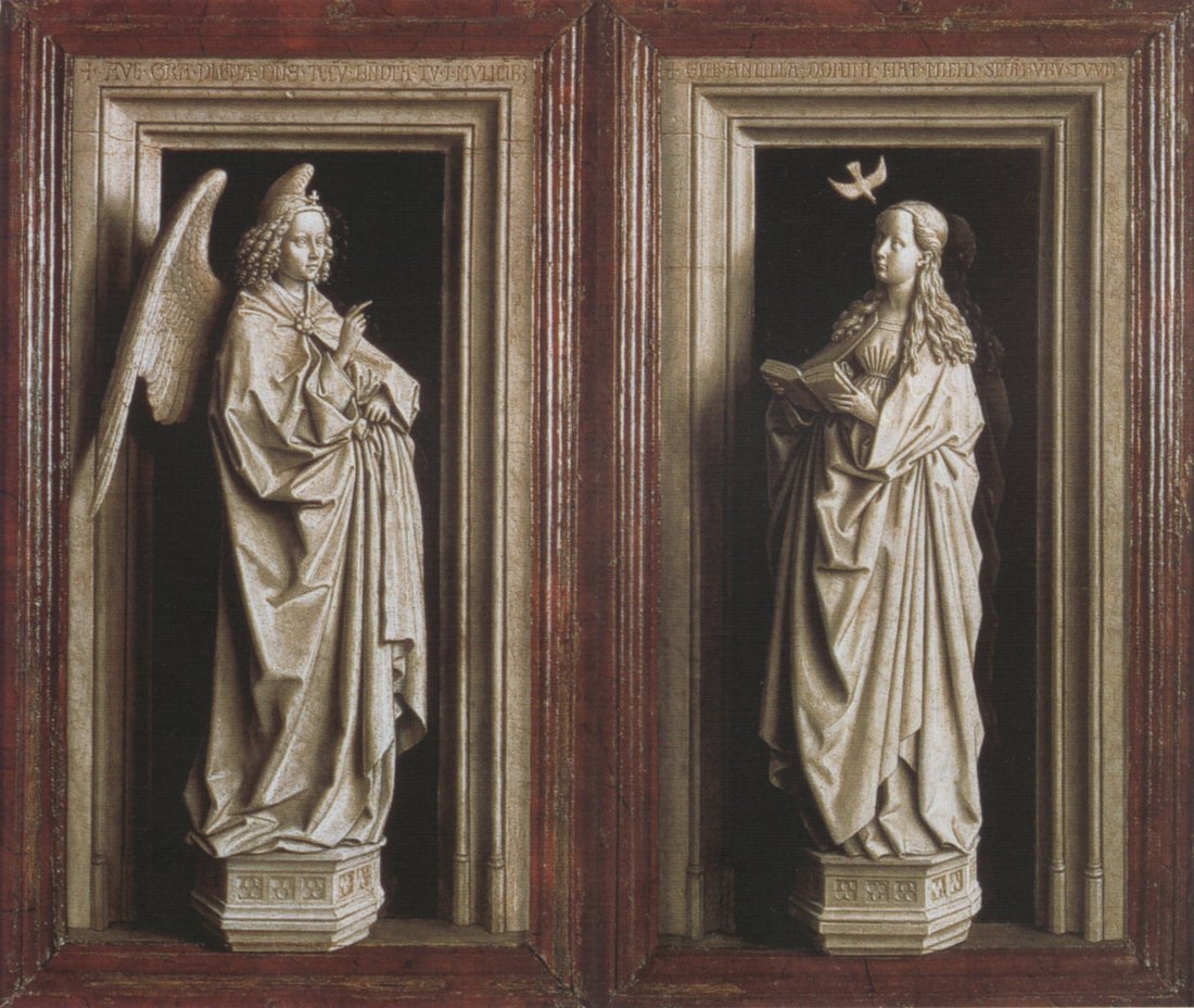 The Auction Augur: Grisaille annunciation