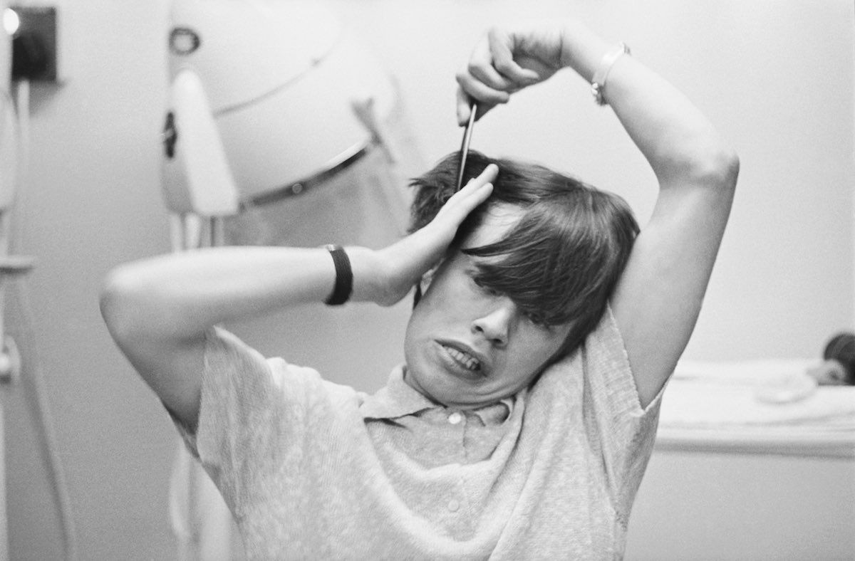 Mick Jagger Gets His Hair Done, 1963 ~ Vintage Everyday