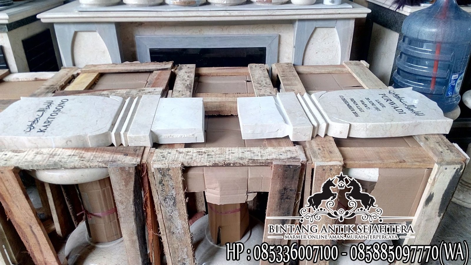 Harga Nisan Patok, Contoh Patok Nisan, Nisan Patok Marmer - Kerajinan ...