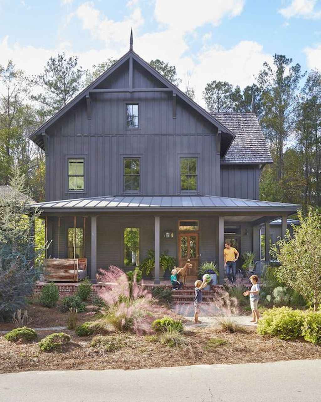 70 Rustic Farmhouse Exterior Design Ideas - home decor gayam005