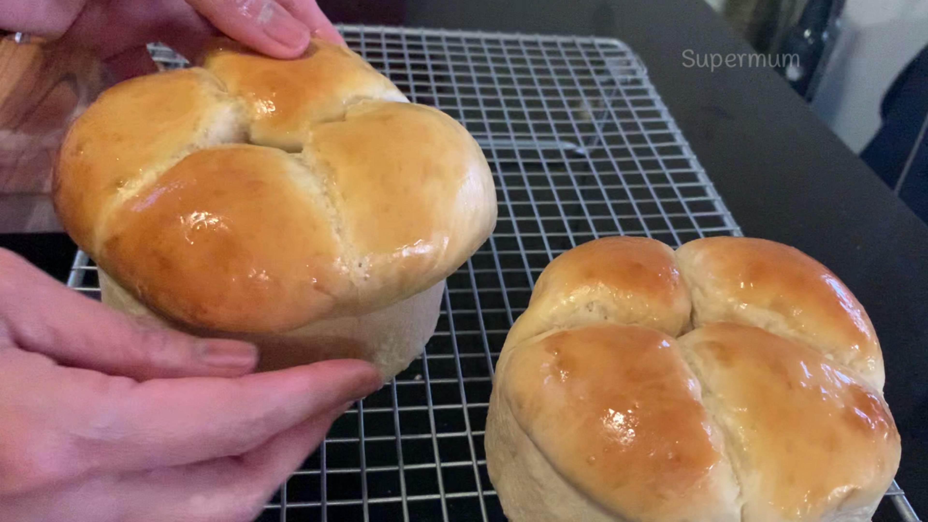 ขนมปังหวาน Sweet Milo milk bread