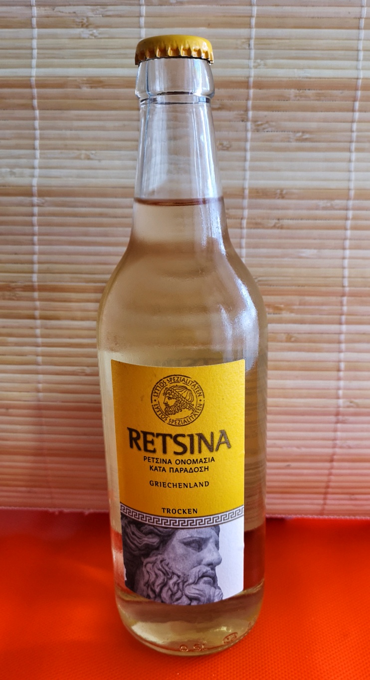 El mundo de Avekrénides. : RETSINA SECO.