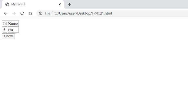 Update Multiple Data in Table using JavaScript and JQuery and print ...