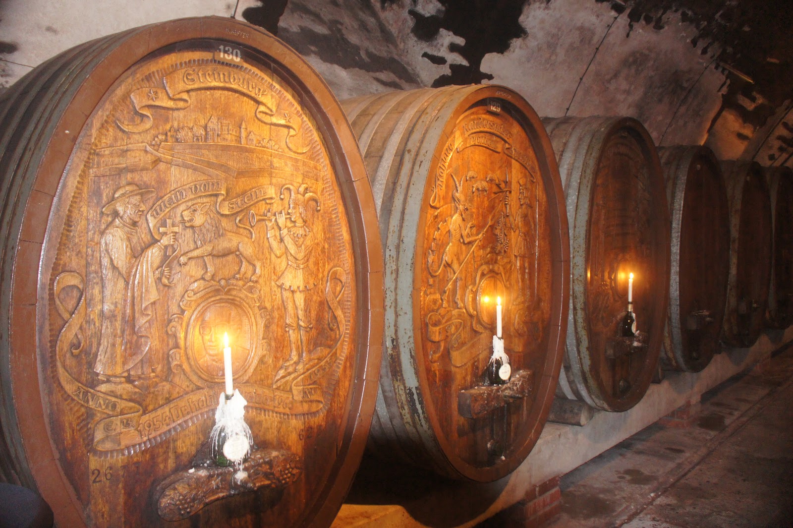 Patricia Uchello: Art, Travel, Food: Prince Lowenstein's Wine Cellar