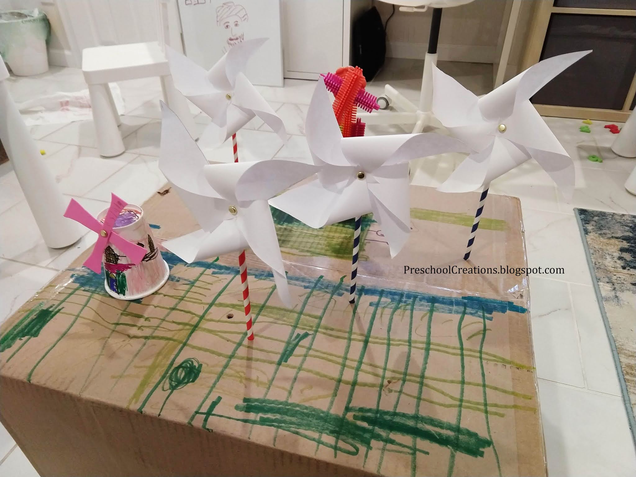 Preschool Creations: Denmark - Learn about Wind Energy