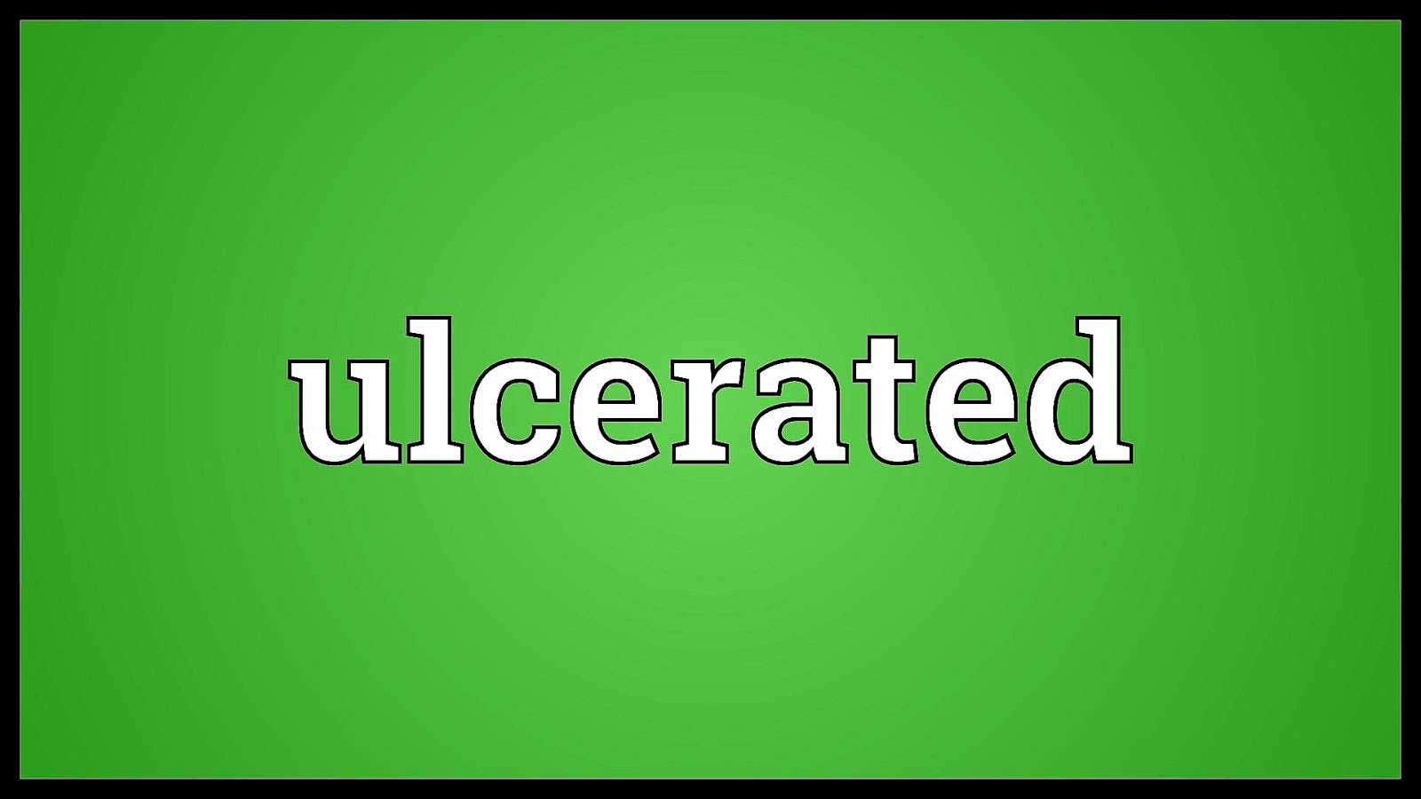 Ulcer (dermatology) - Ulcerated Definition - Ulcer Choices