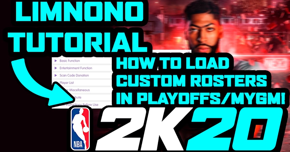 NBA 2K20 How To Load Custom Rosters in Playoffs/MyGM - Shuajota - Your ...