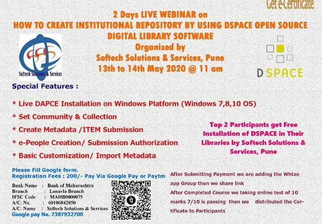 Skill Based Webinar Topic-How to Create Institutional Repository (IR ...