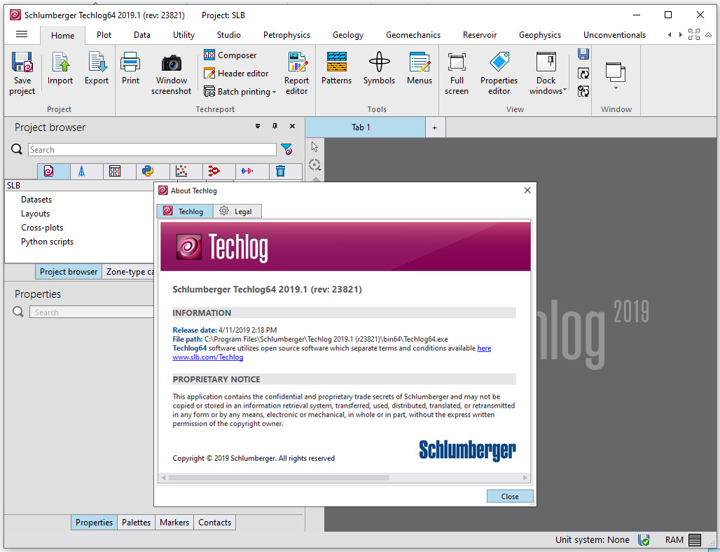 Free download Techlog Software