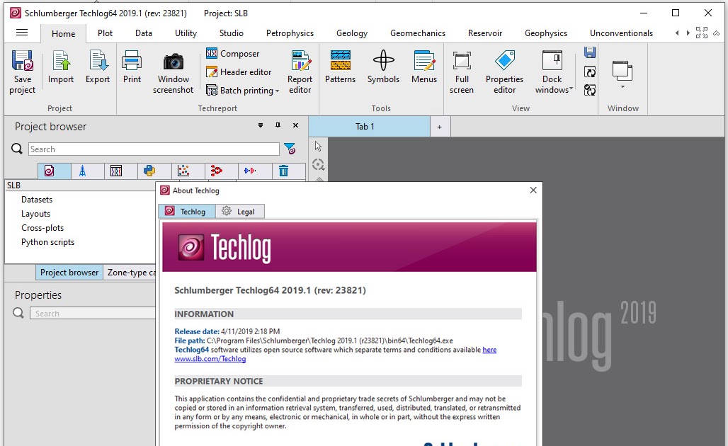 Free download Techlog Software