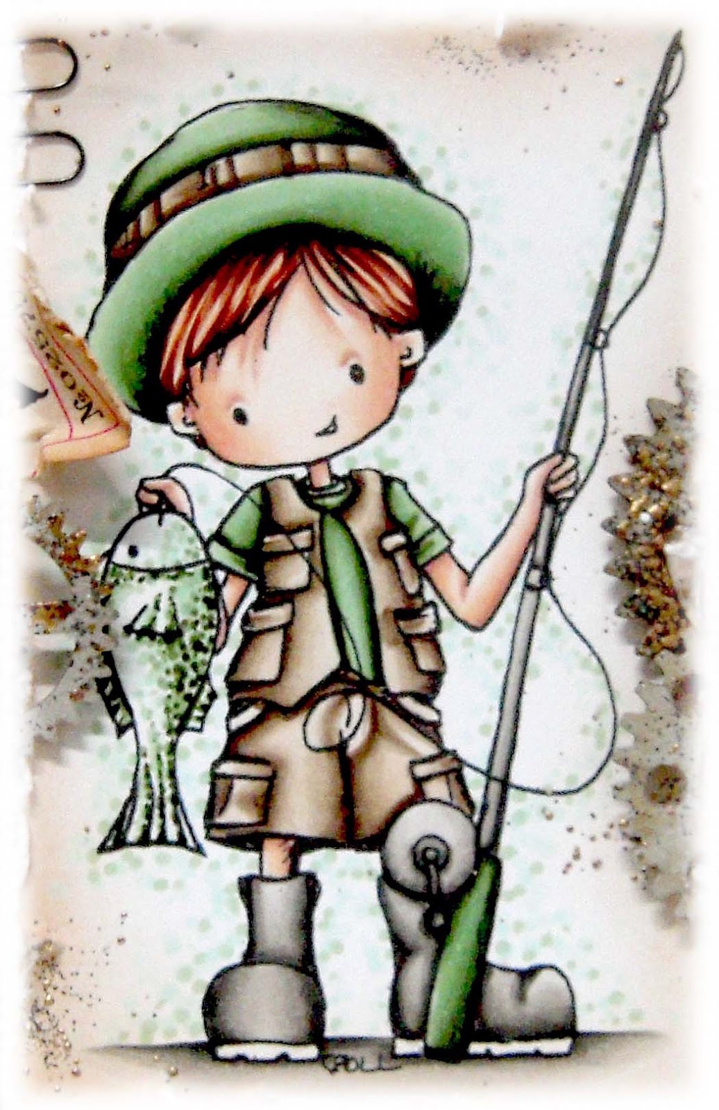 Ricky - for Griffin! - Kit and Clowder Online Colouring Classes