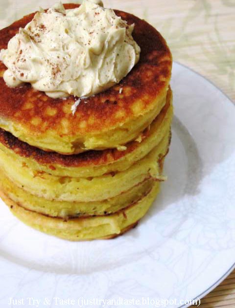 Resep Pancake Labu Kuning dengan Krim Madu | Just Try & Taste