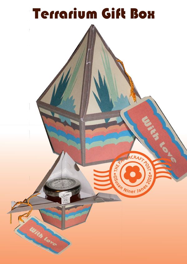 The Papercraft Post: Terrarium Gift Box