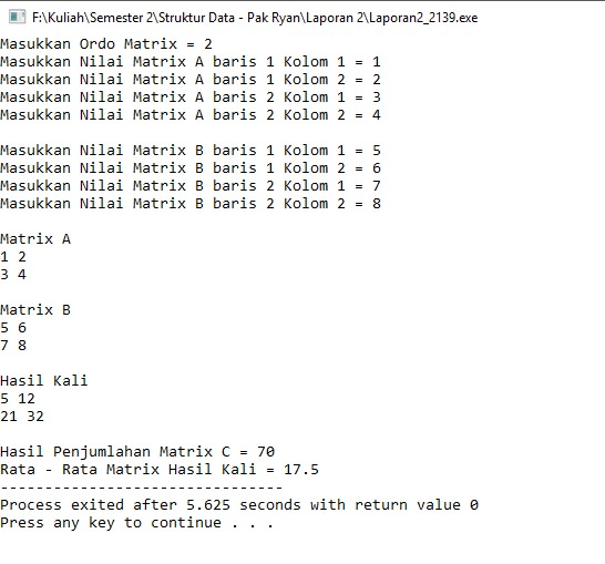 Array MultiDimensional + Program Perkalian, Rata-rata dan Total Jumlah ...