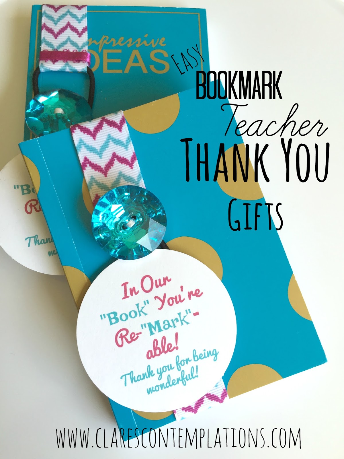 Clare s Contemplations Easy Bookmark Teacher Thank You Gifts clare-s-contemplations-easy-bookmark-teacher-thank-you-gifts