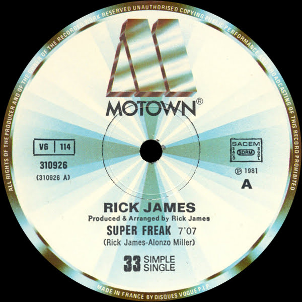 80sMusicReMixes: Super Freak (12" Mix) - Rick James