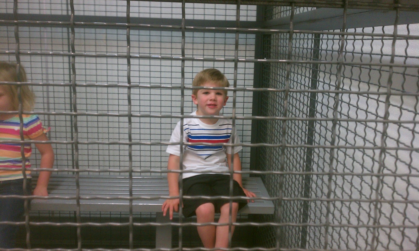 Kinsers: Preschool Field Trip to the Police Station