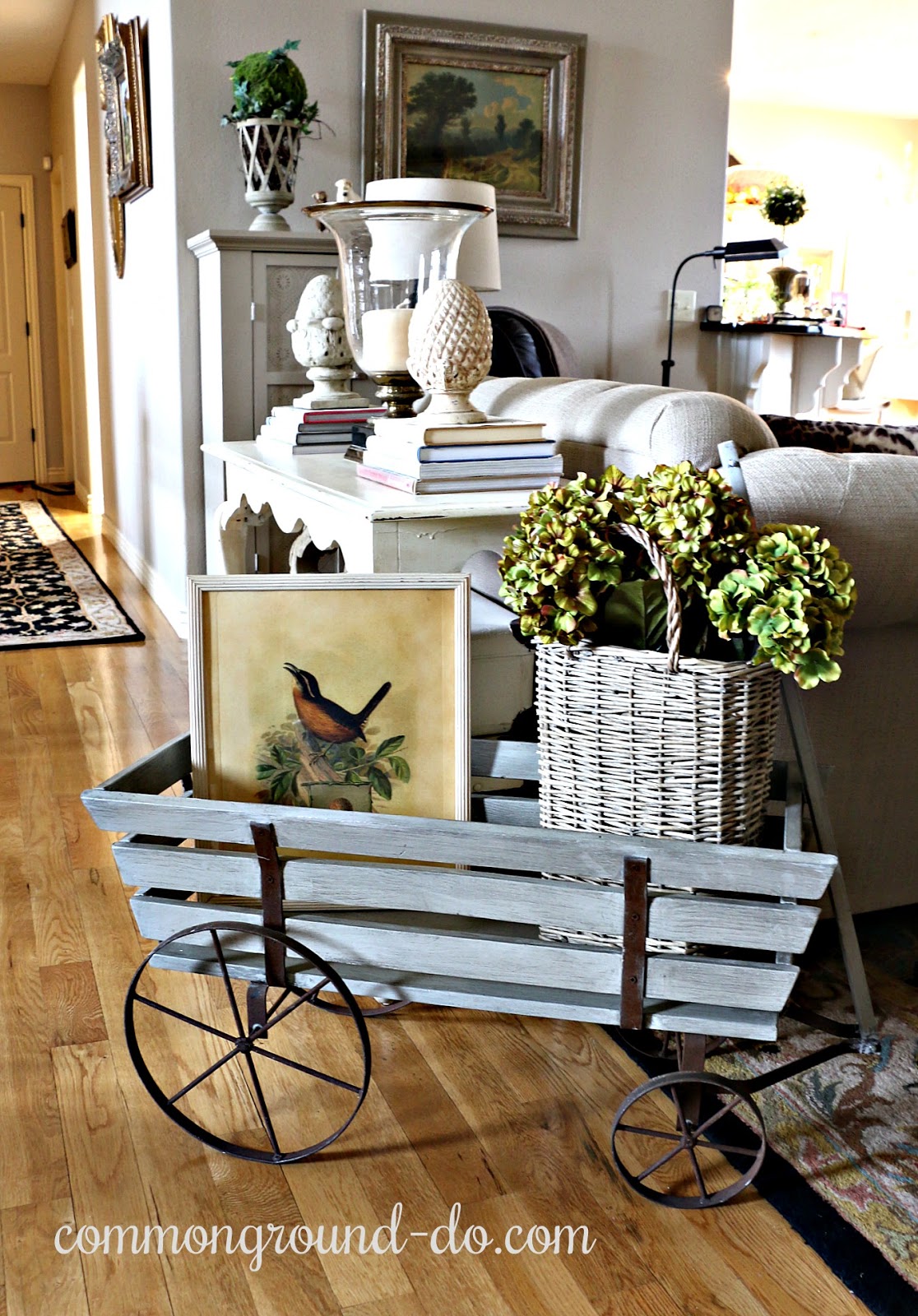 common ground : Weathered Gray Finish for the Spring Cart Refresh