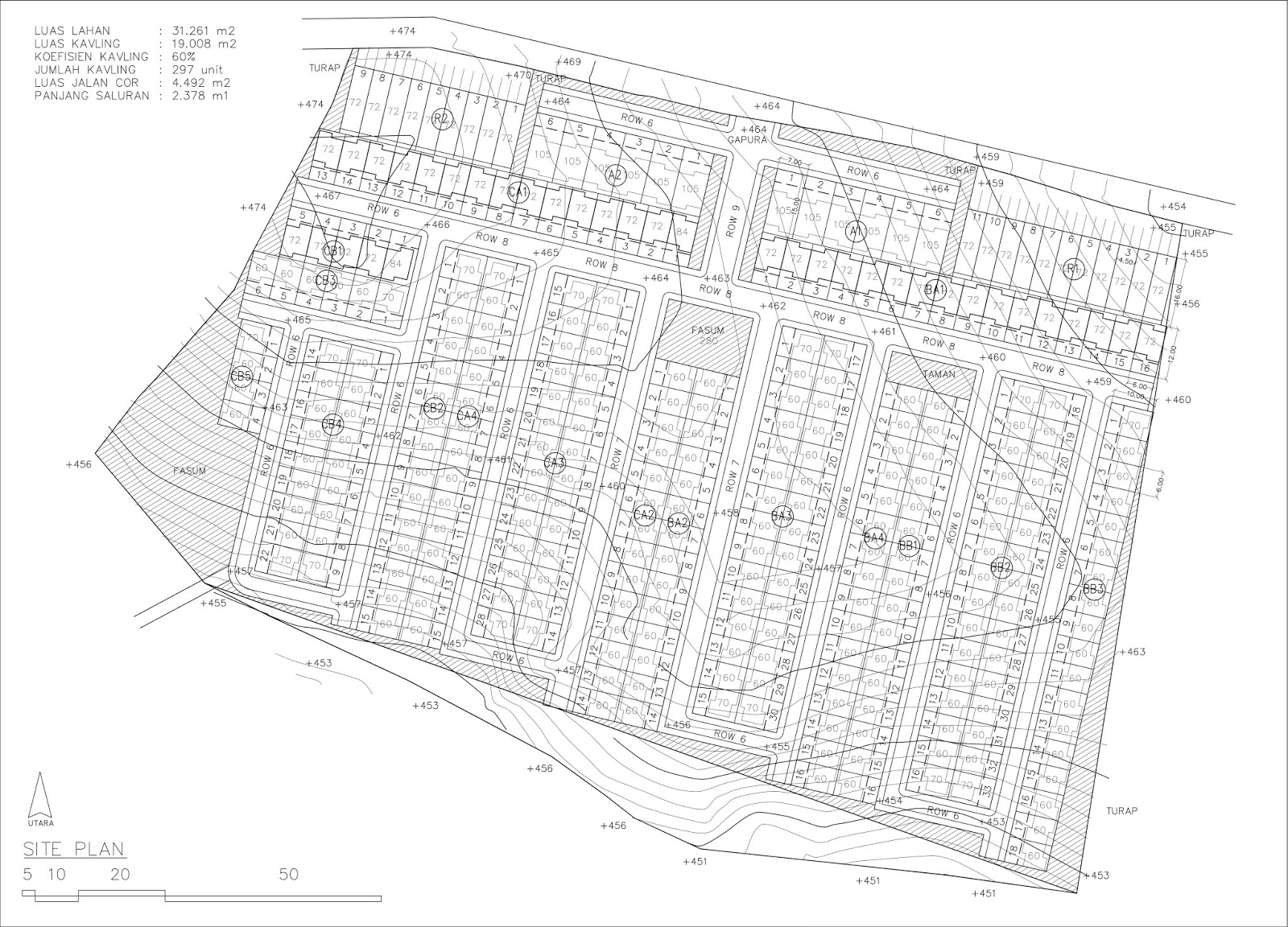 Site Plan Perumahan 3D - Jasa Site Plan