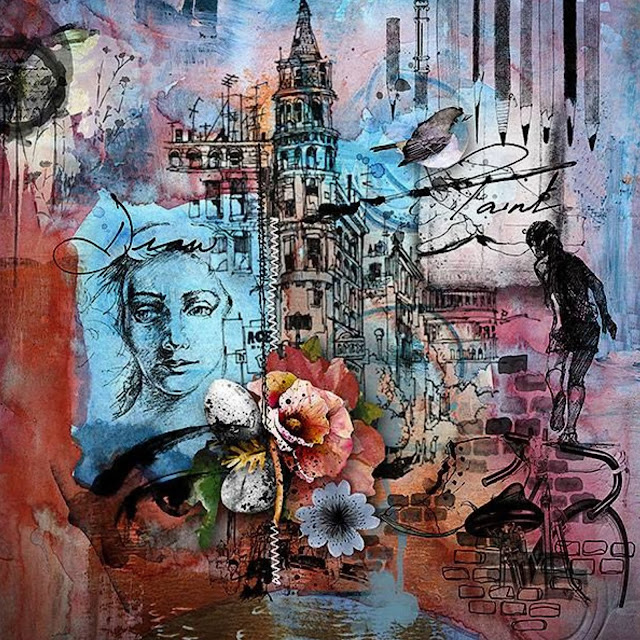 E-scape and Scrap: G&T Designs - Impressions Kit & Freebie