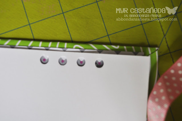 Tutorial Libreta con pluma | Abbondanza Fiesta - Papel para Scrapbook en México