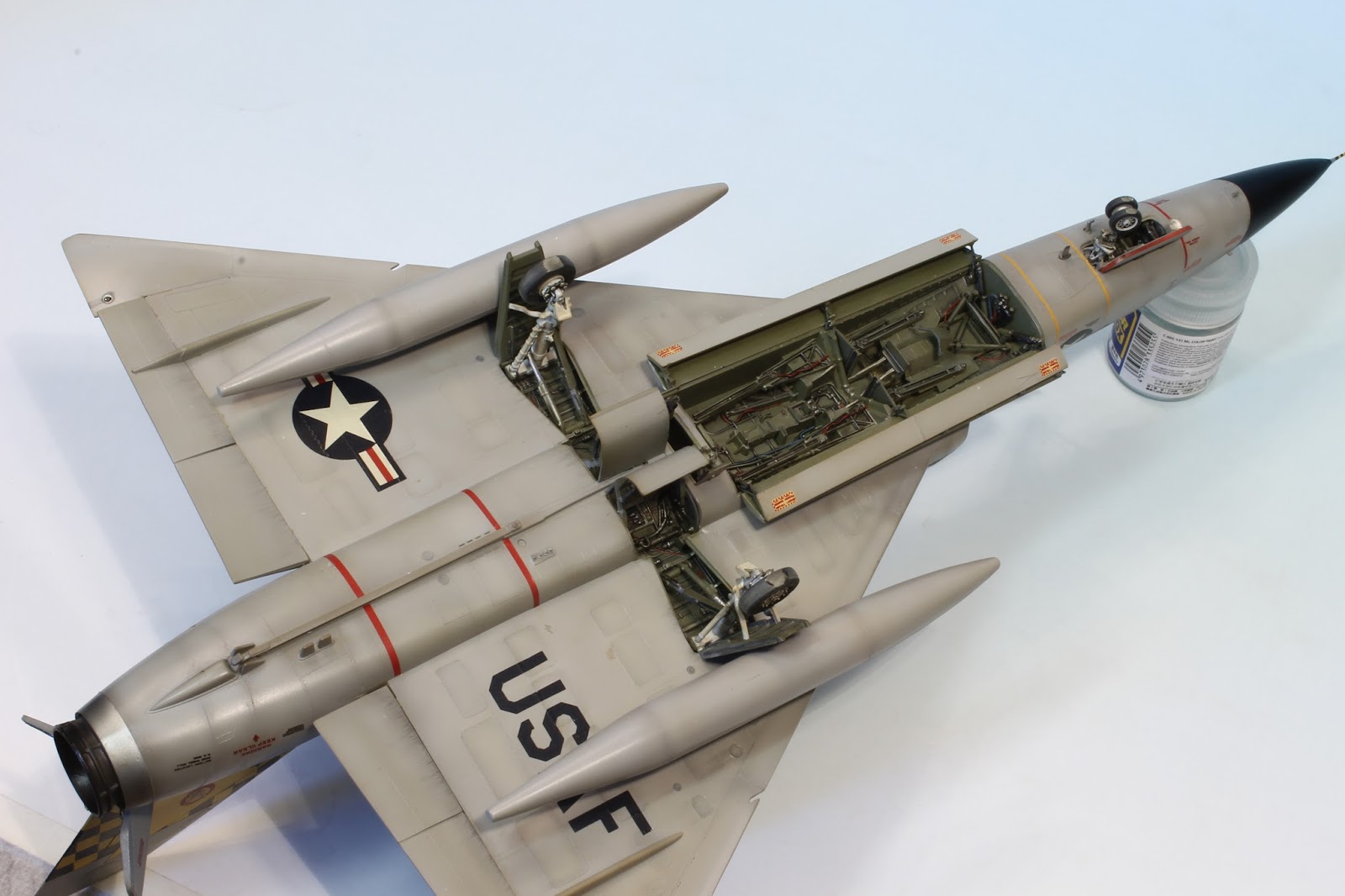 Istvan Michalko's scale models: Convair F-106A Delta Dart - Monogram, 1 ...