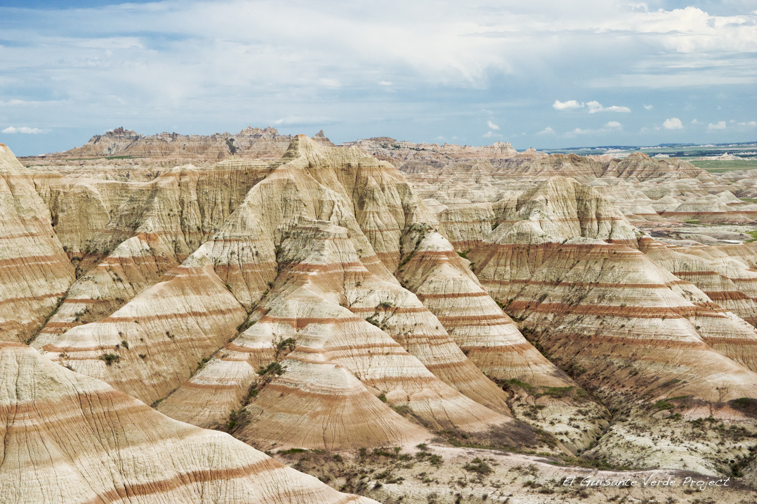 Parque Nacional Badlands, el Muro de Dakota de Sur | El Guisante Verde ...