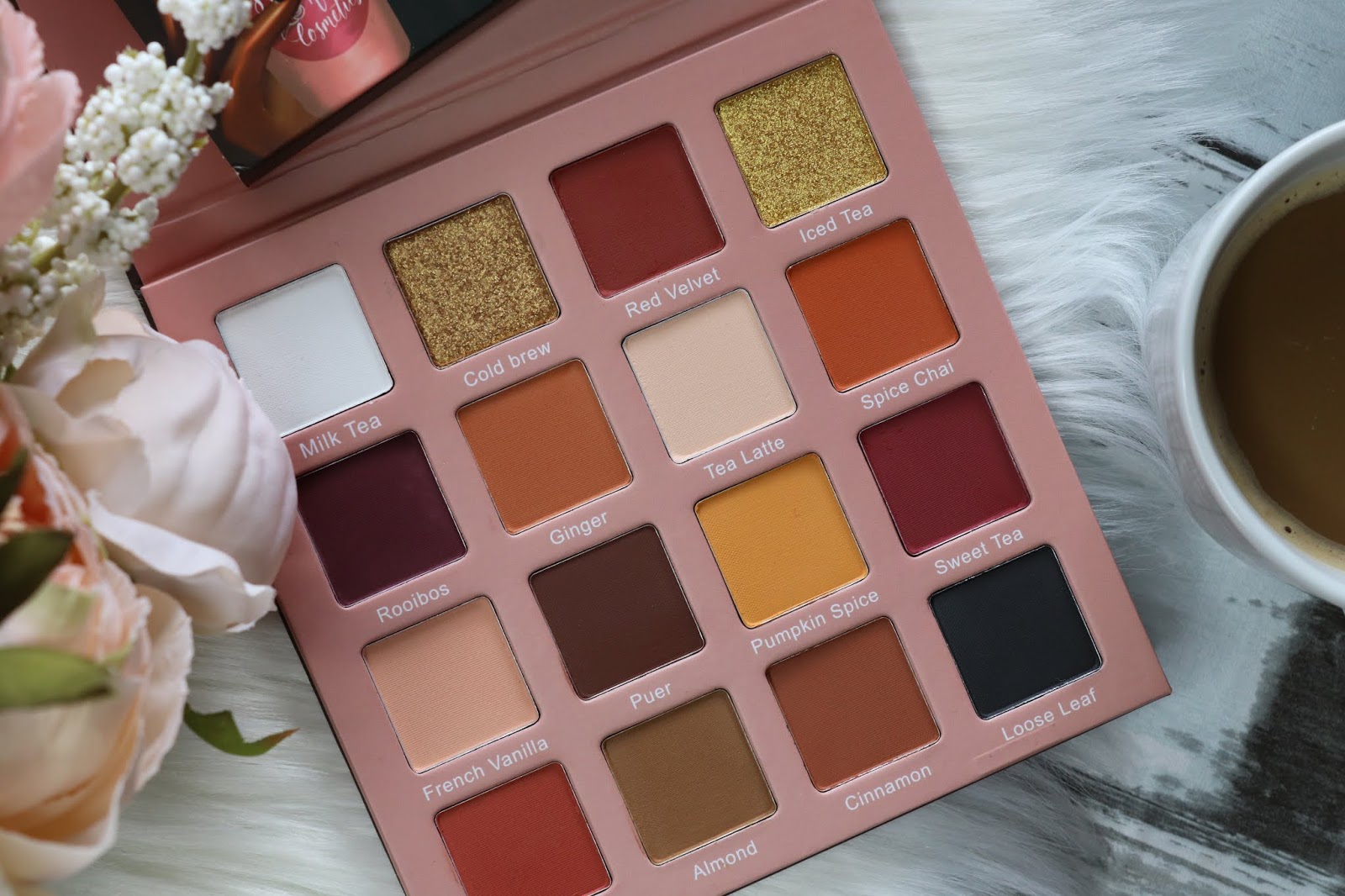 September Rose Cosmetics Brew eyeshadow palette - Beauty With En