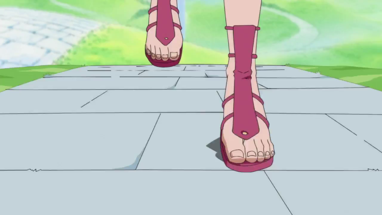 Anime Feet: One Piece: Nami (Episode 508)