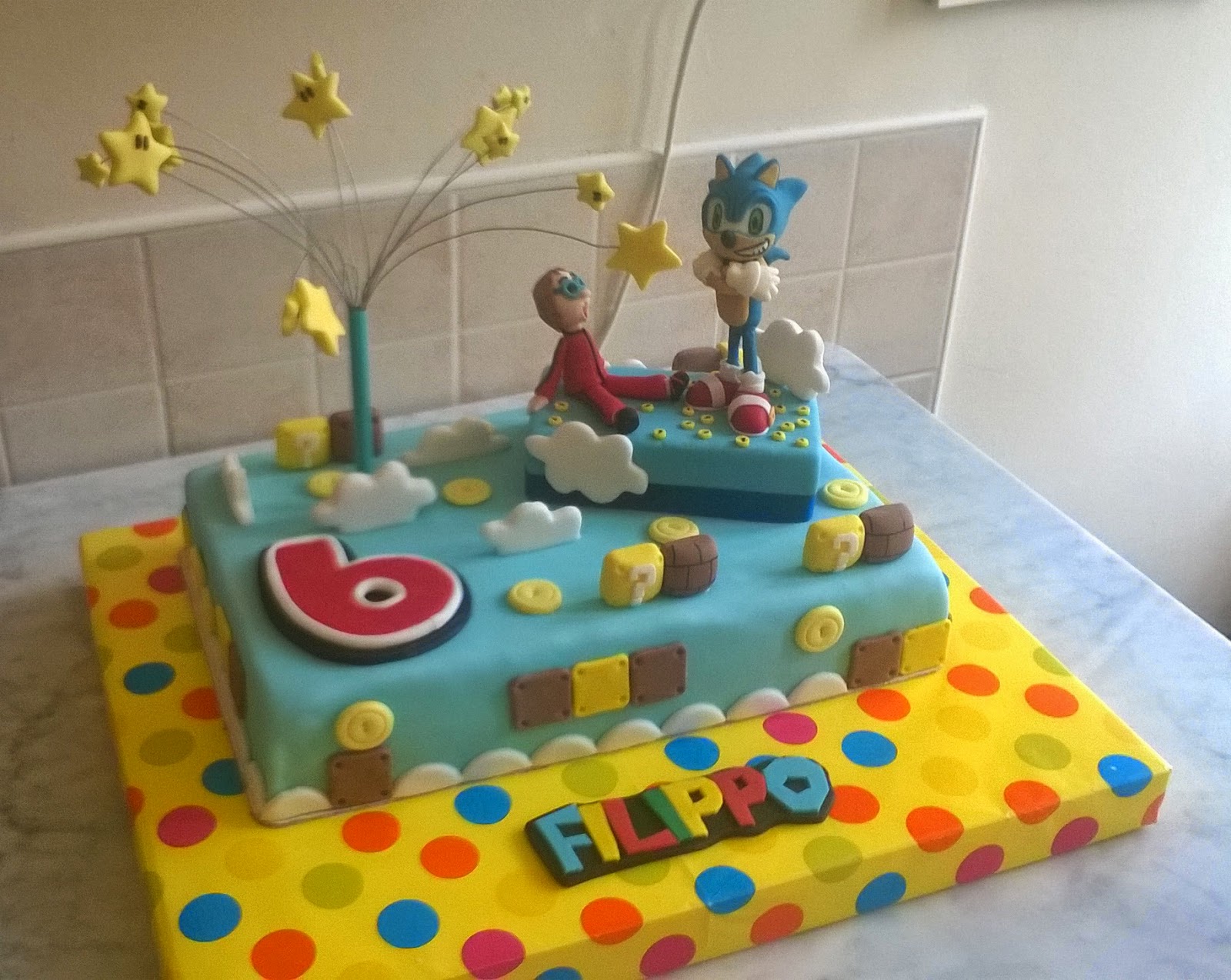 Torta "Sonic" da Cuore dolce su Akkiapparicette