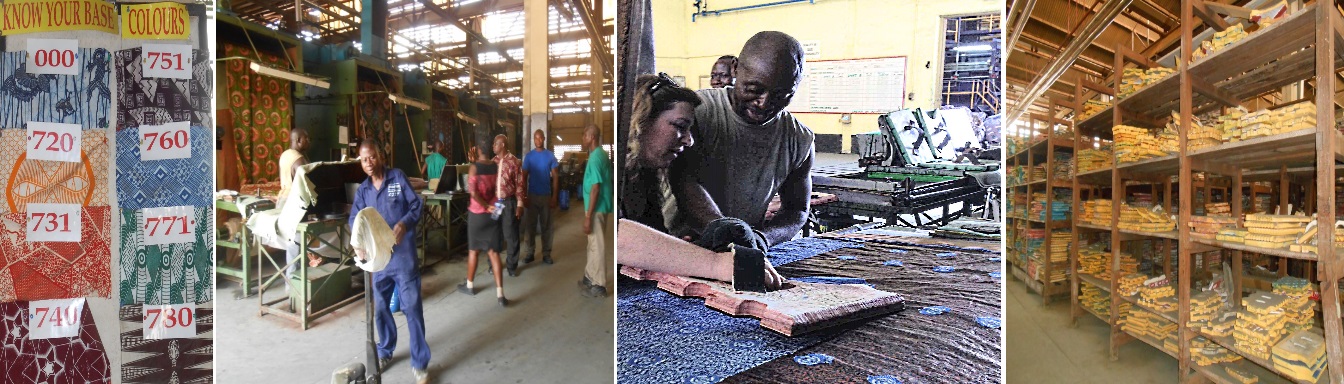Blooming Wylde Iris: GTP African Textiles Factory Tour