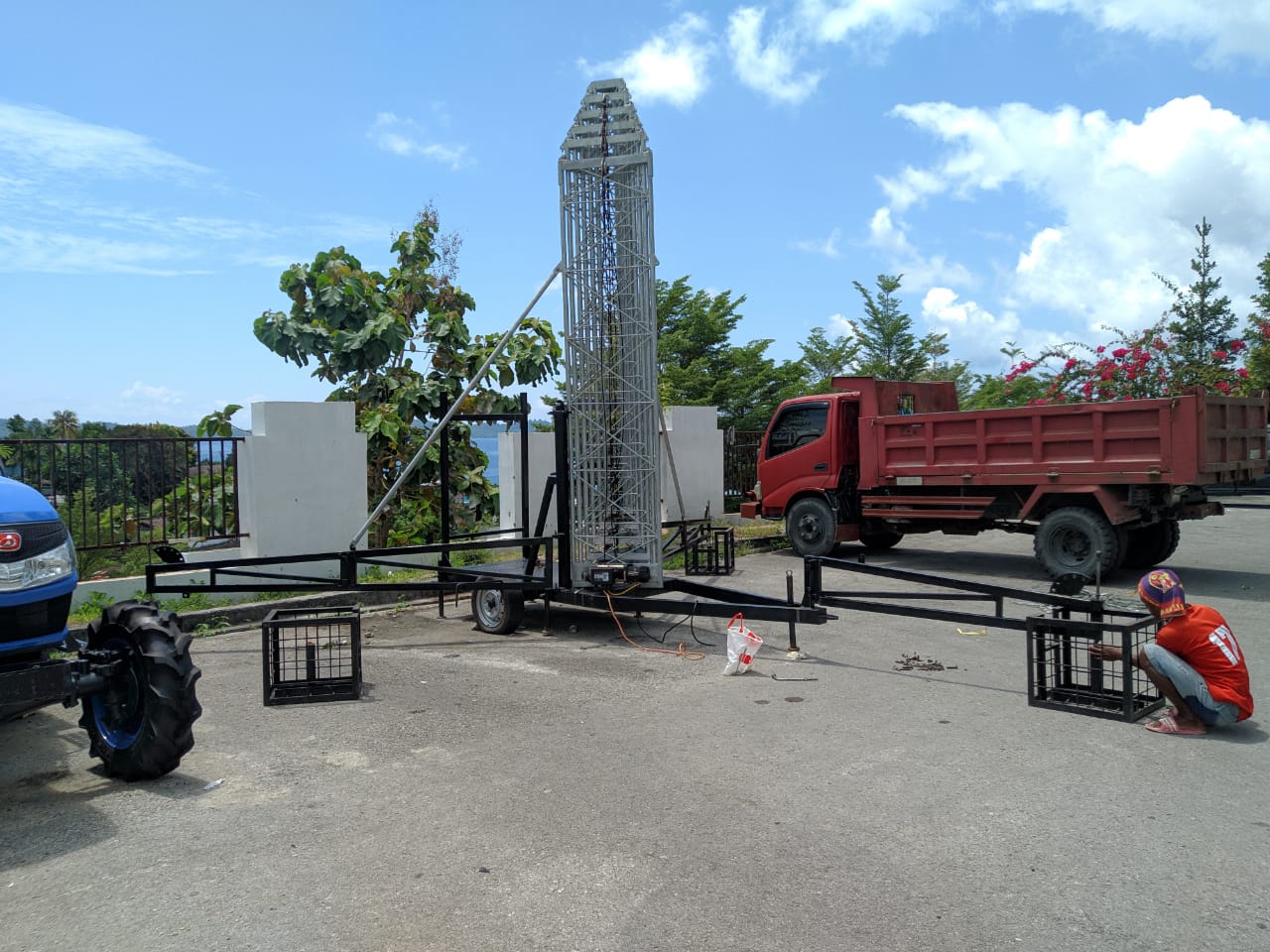 TOWER TELESCOPIC PORTABLE - TELESCOPIC MOBILE - PERMANEN - MEGA TOWER