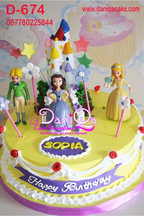 Sweety by Daniqa: Kue Ulang Tahun Sofia the First