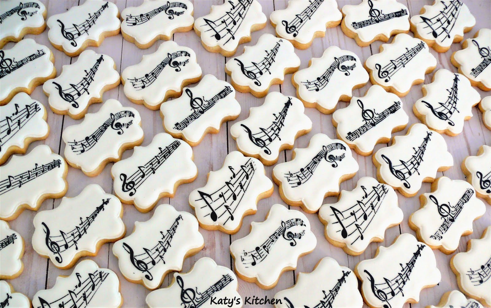 Katy's Kitchen: Music Note Cookies for a Recital