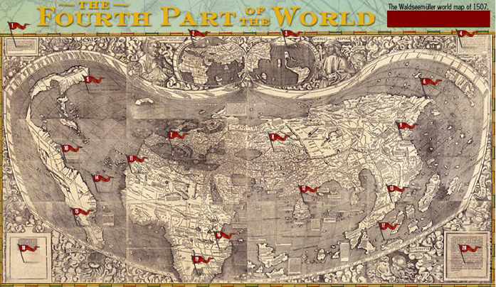 US History Teachers Blog: The First Map of America