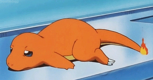 AKI GIFS: Gifs animados Charmander (Pokémon)