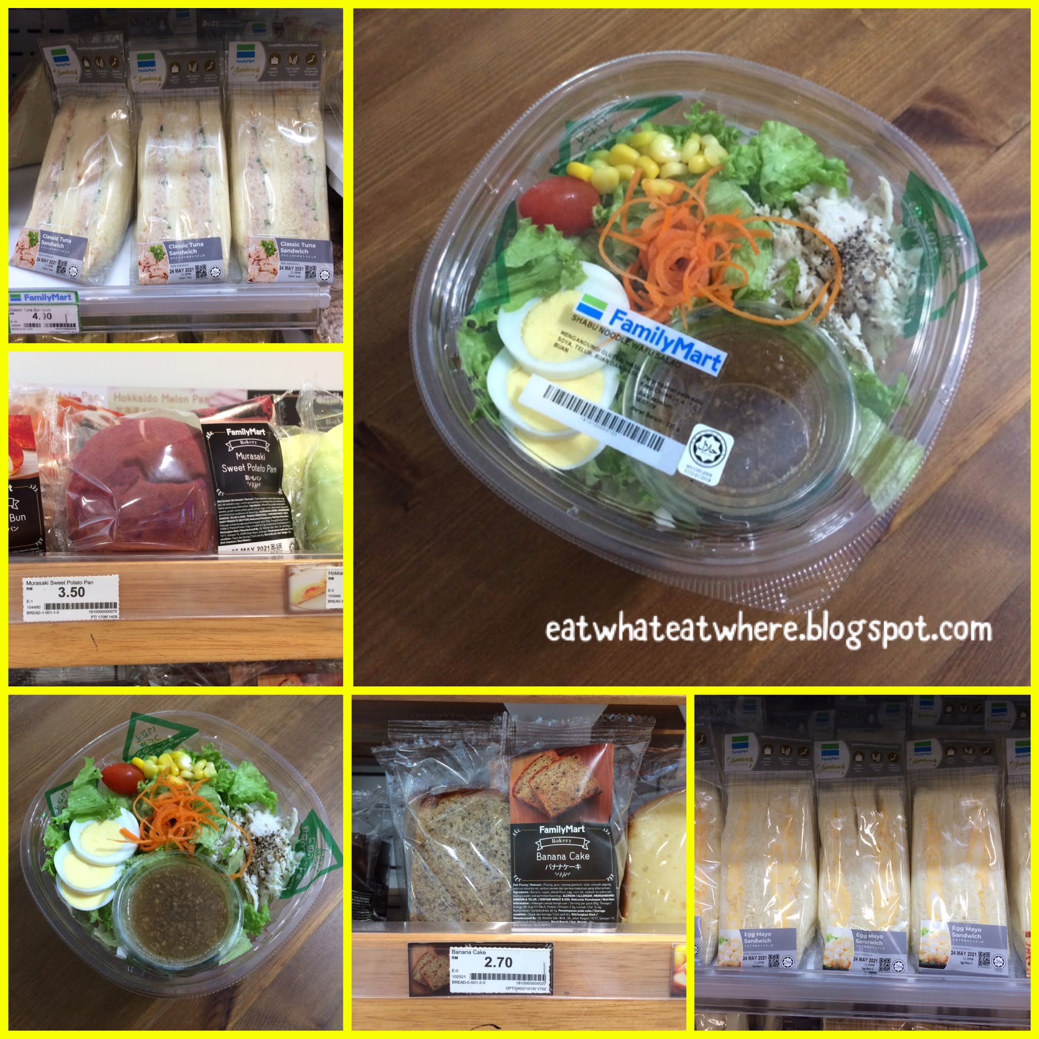 Eat what, Eat where?: Just One Food - Family Mart's Cranberry Flaxseed Loaf