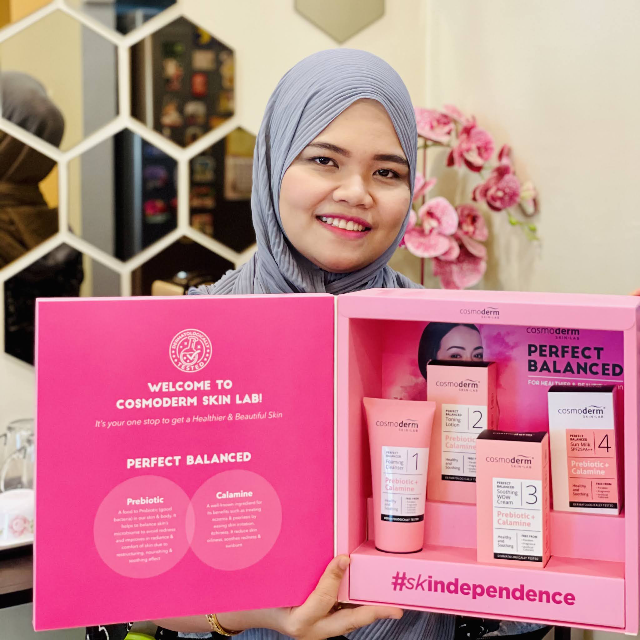 Coretan Murni Alysa : Cosmoderm Perfect Balanced Dengan Prebiotik ...