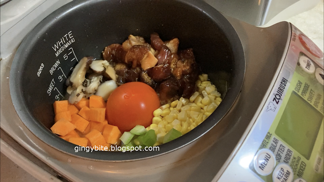 One Pot Rice Cooker Meal | The Yummy Journey