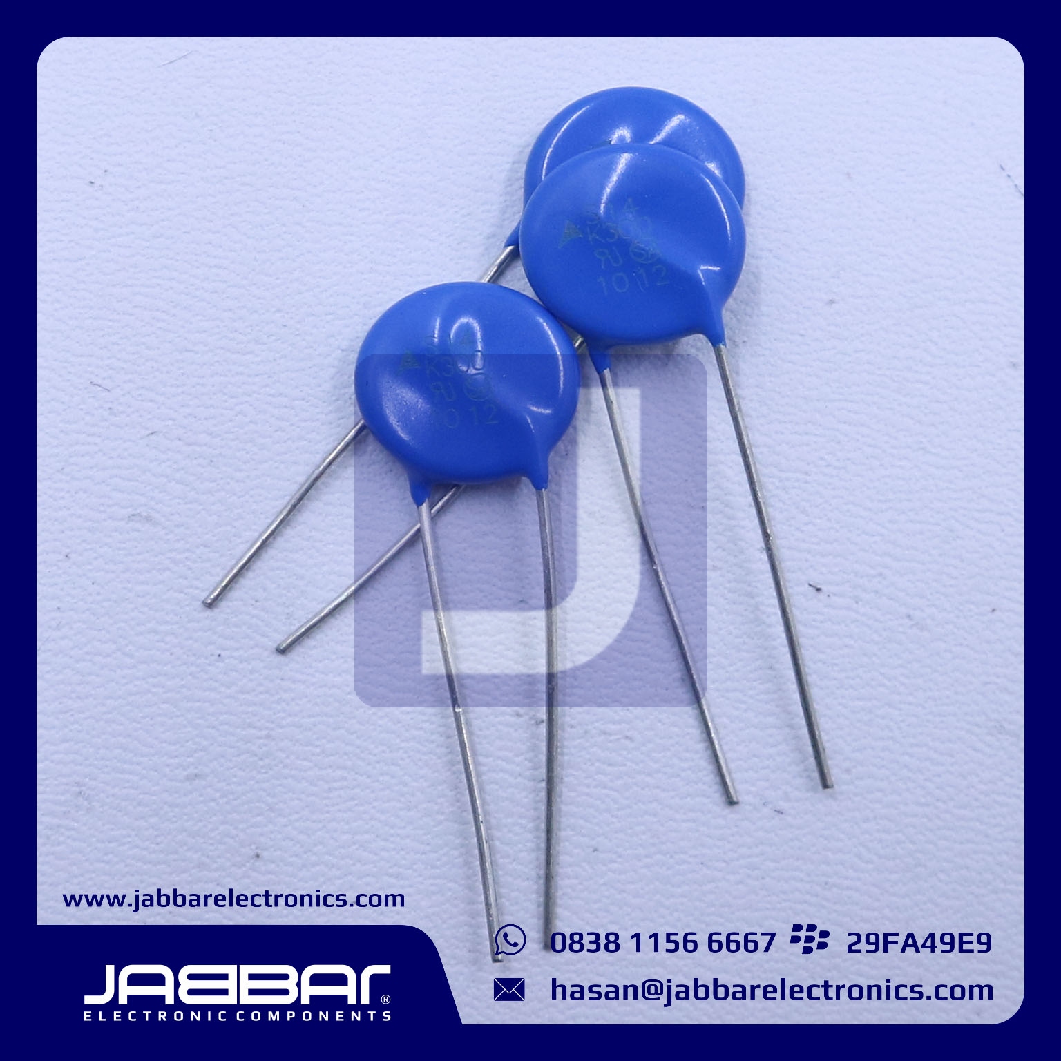 JUAL VARISTOR S14K300 ~ Jual Komponen Elektronika