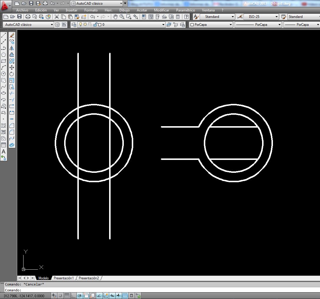 Recortar y alargar líneas en AUTOCAD - AYTUTO Blog