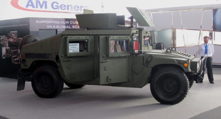 Desarrollo y Defensa: AM General promueve el HUMVEE M-1151-A1B1