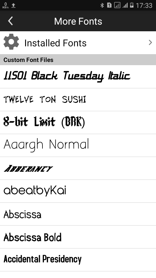 Cara menambah Font Picsay Pro mudah dan cepat