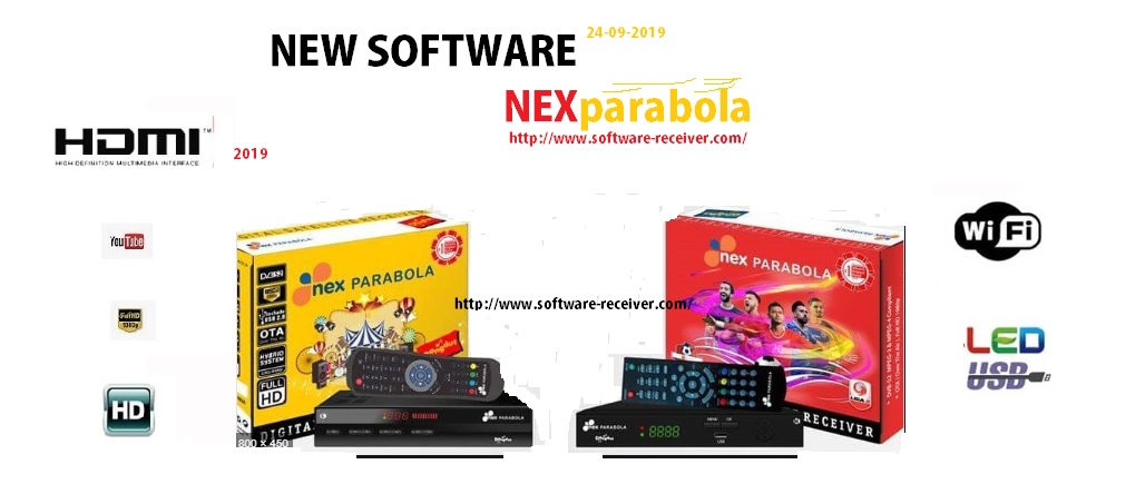 Software Upgrade Receiver Nex Parabola - Update 2019 - Software Receiver