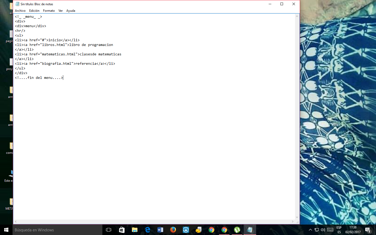 Como Insertar Hipervinculo Html Como Crear MenÚ En Html