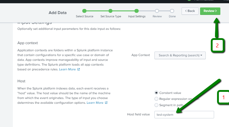 Data onboarding - Splunk