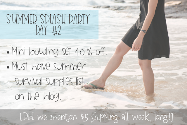 Summer Splash Day #2 - Summer Survival - Naturally Creative Mama