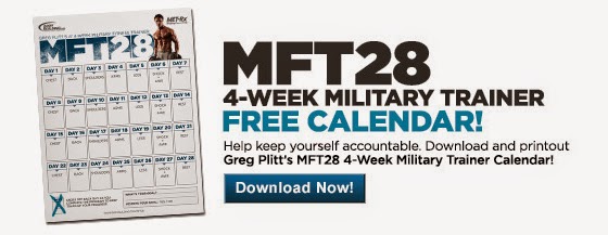 U3Training: MFT28: Greg Plitt - Week Military Fitness Trainer