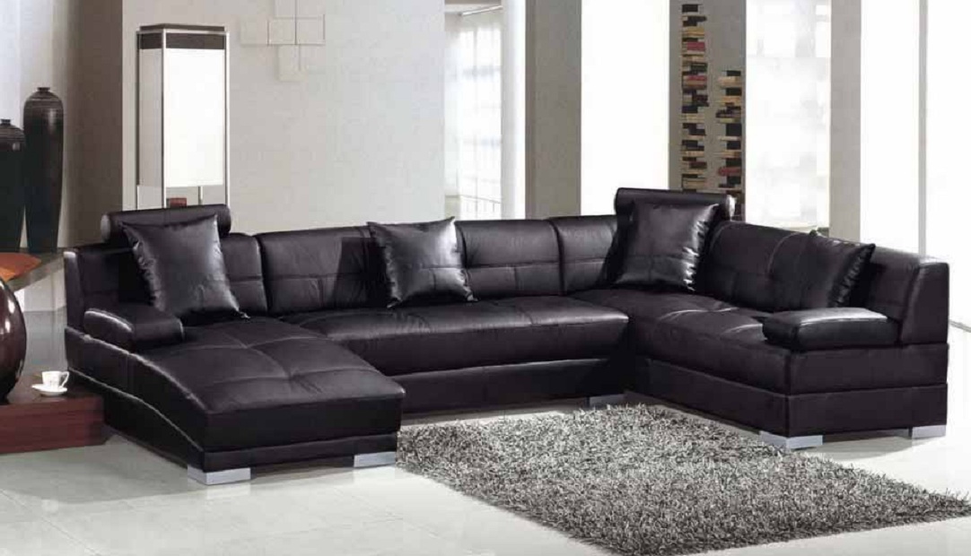 SOFA KULIT ASLI MINIMALIS TYPE L (SUDUT)