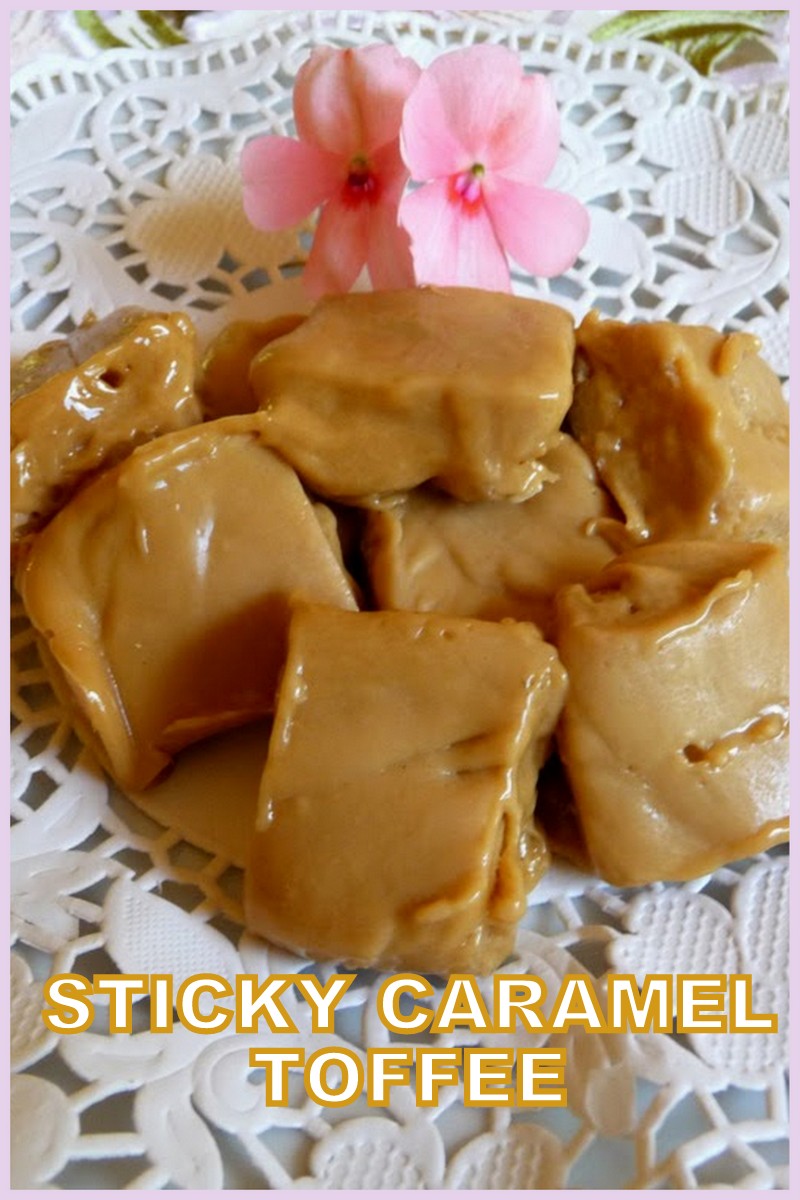 STICKY CARAMEL TOFFEE